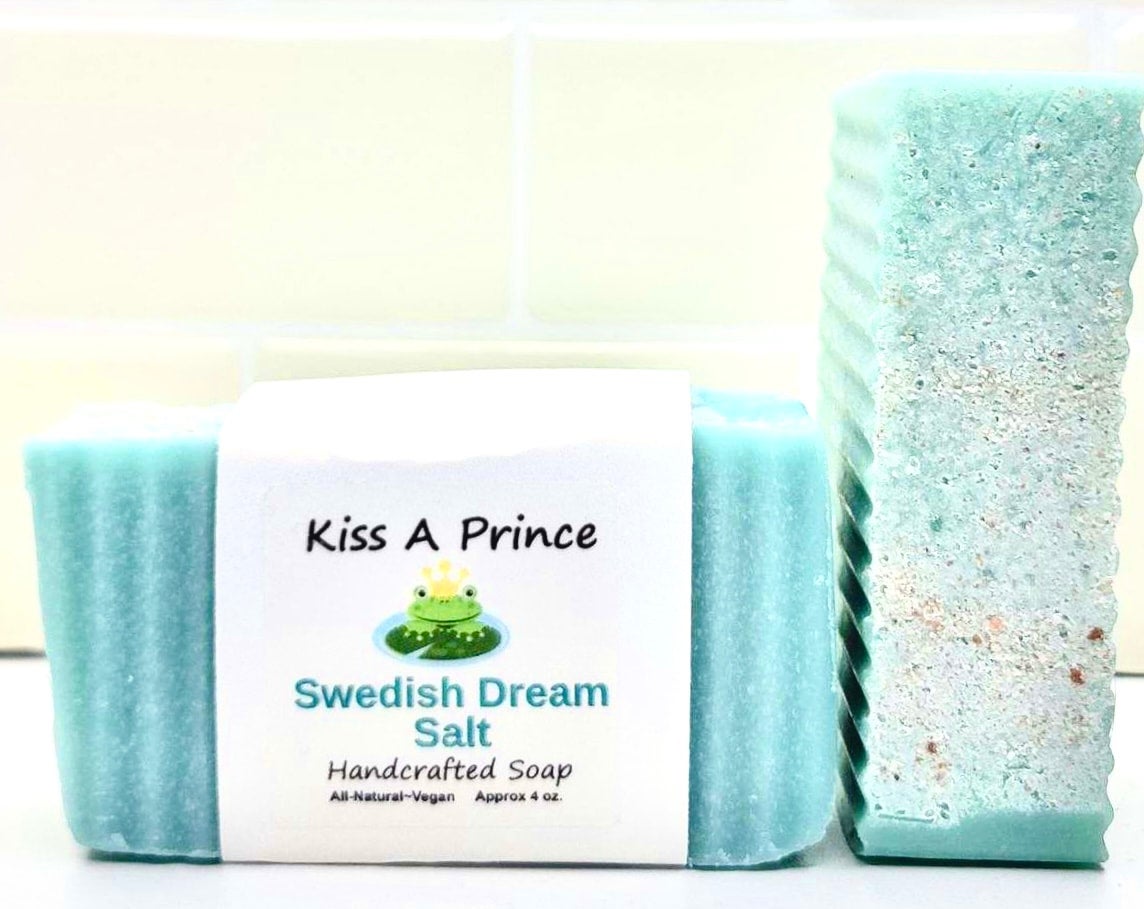 Swedish Dream Salt Handcrafted Soap | Kiss A Prince Handcrafted Soap ...