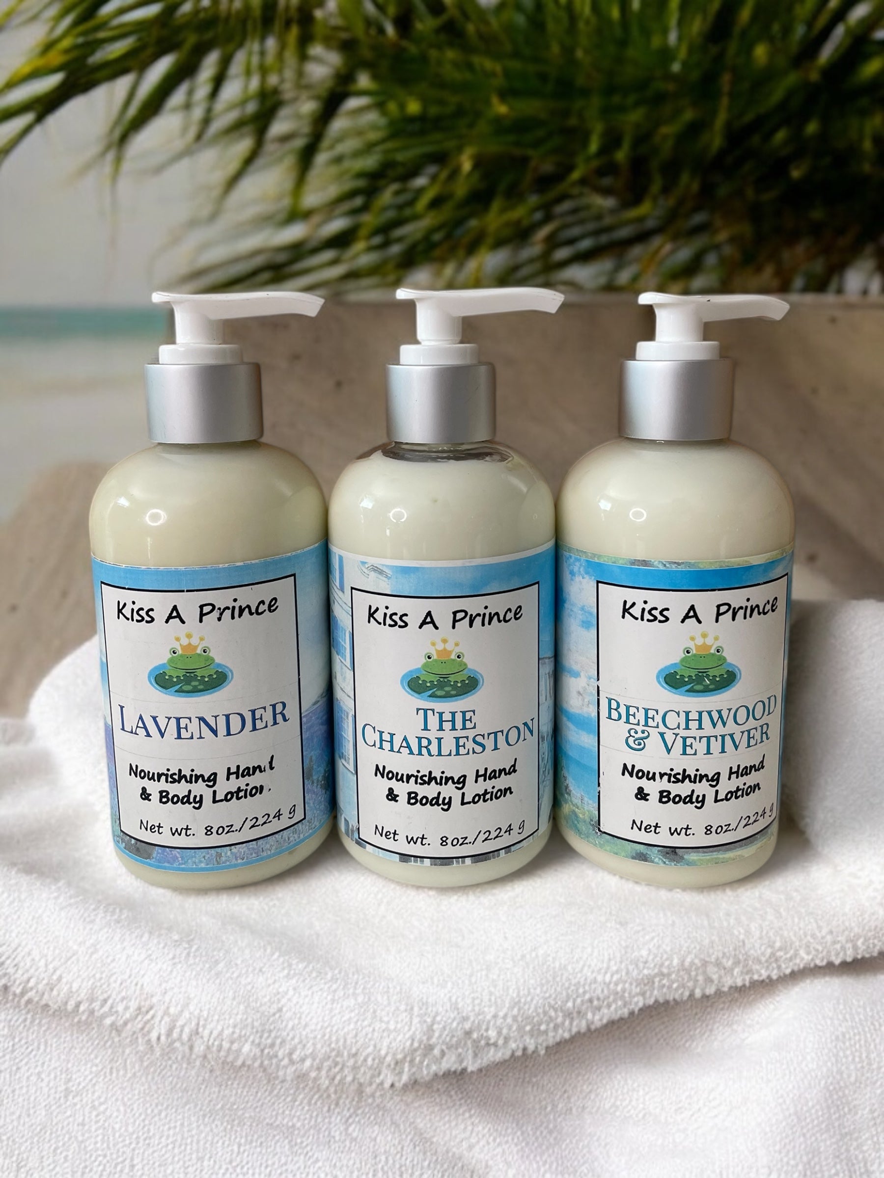 Handcrafted Nourishing Hand and Body Lotion 8 oz Pump bottle | Kiss A ...