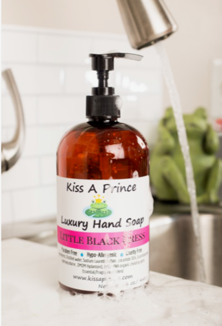 Luxury Liquid Hand Soap - 16 oz | Kiss A Prince Handcrafted Soap & Bath ...